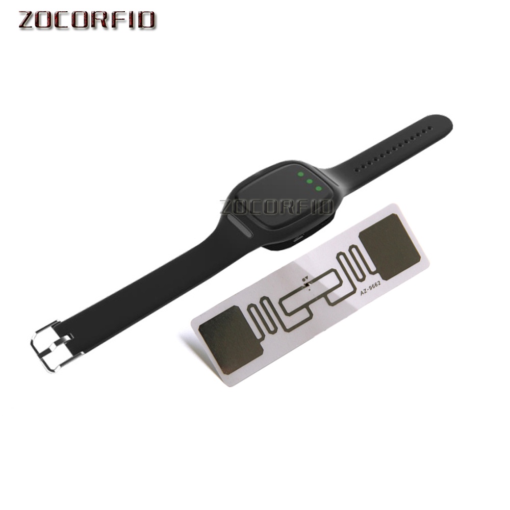 Wristband Bluetooth Portable UHF RFID Short Range Handheld Reader for ...