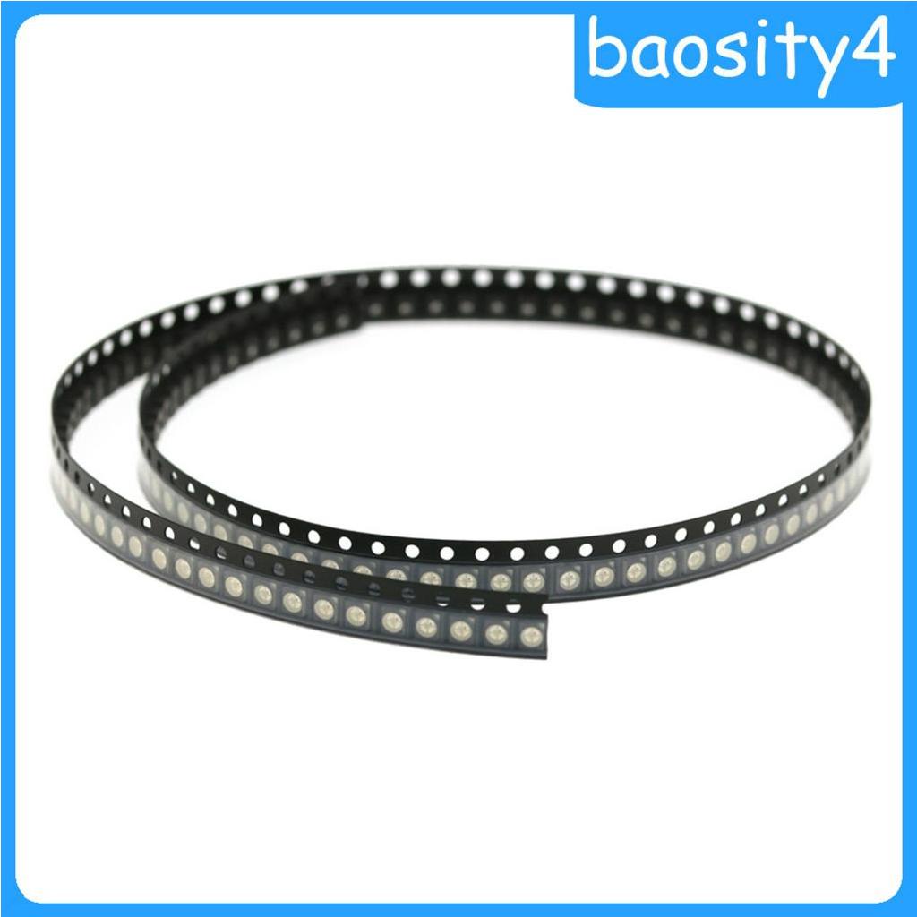 [baosity4] 100 pcs 3528 (1210) RGB SMD LED Lights Chips Surface Mount ...
