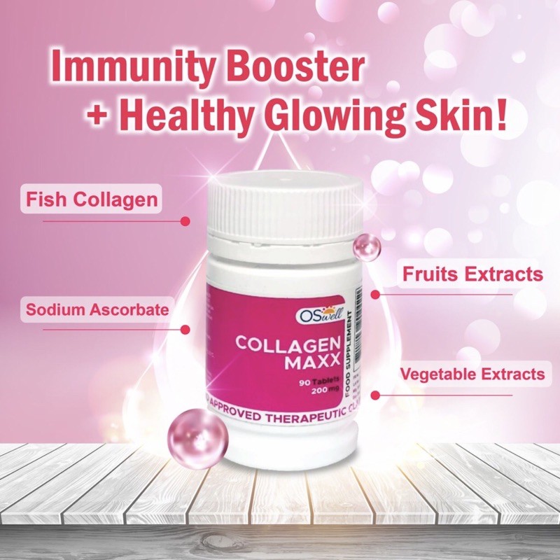 100% Authentic Collagen Maxx Oswell 18,000mg from France | Shopee ...