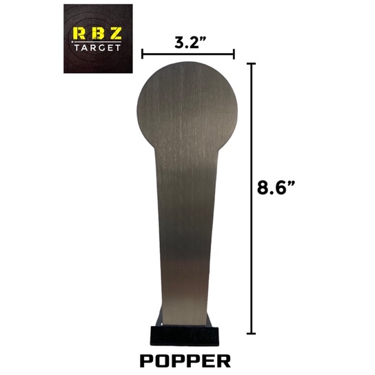 Stainless Steel Popper Target | Shopee Philippines