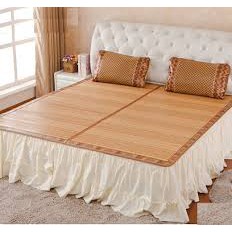 Yali Carbonized Bamboo Mat Banig Fold Cooling Mattress Pad Sleeping Mat ...