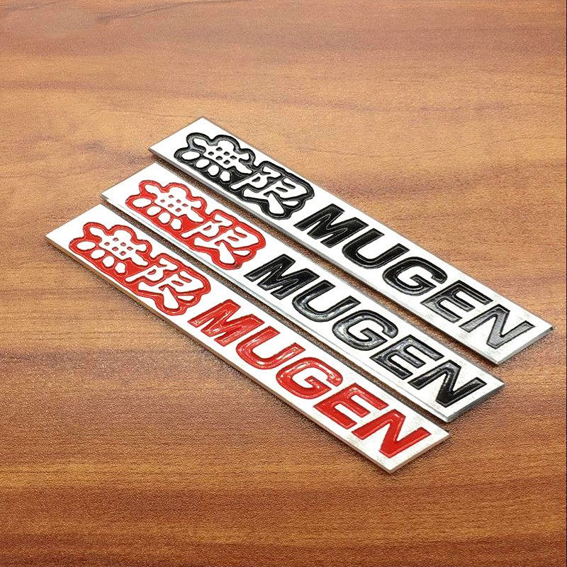 1 X Metal MUGEN Logo Car S Emblem Badge Sticker Decal Honda | Shopee ...