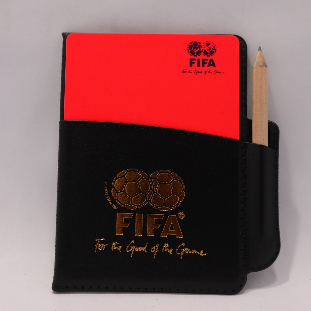 MERAH Football Referee Card / Yellow and Red Futsal Referee Book ...