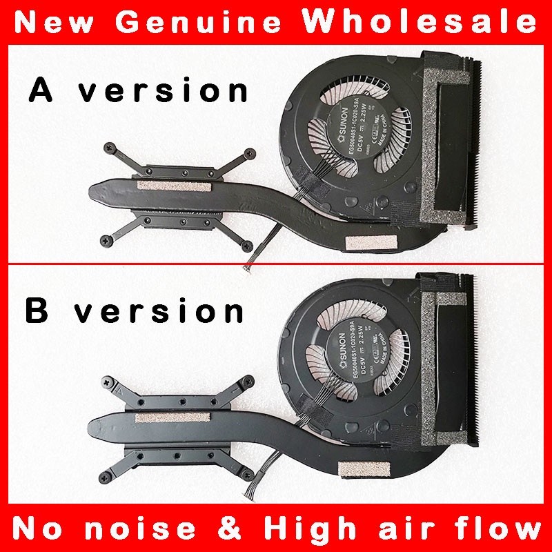 CPU Laptop Cooling Heatsink With Fan Cooler Radiator For Lenovo ...