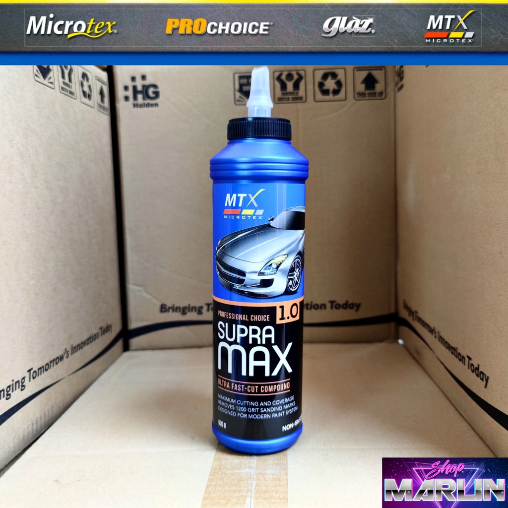 Microtex MTX SupraMAX Ultra Fast cut Rubbing Compound 500g FAST CUT ...