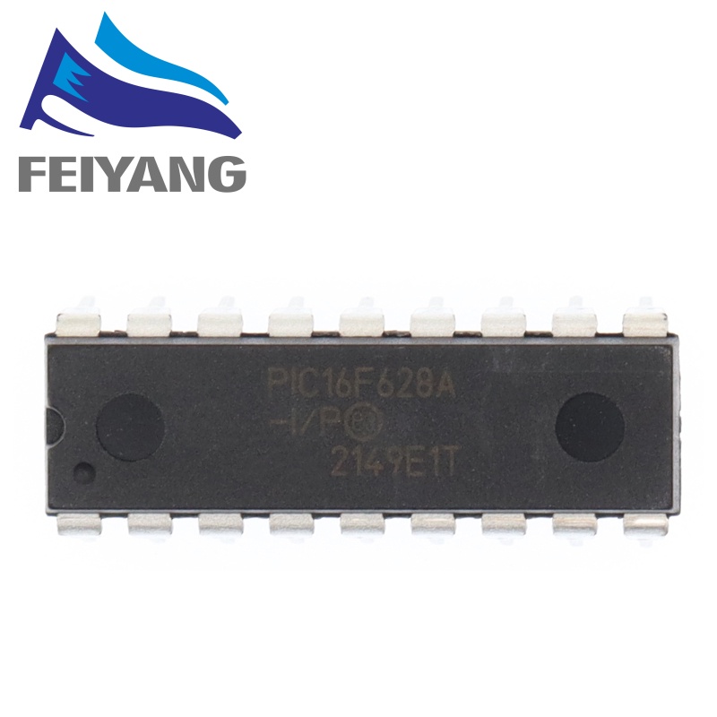 PIC16F628 PIC16F628A-I/P Microcontroller Chip DIP-18 | Shopee Philippines