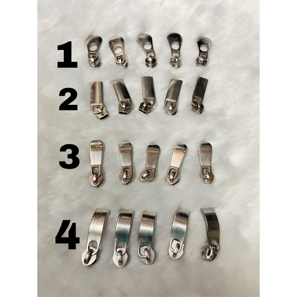 10pcs Special Slider Zipper Runner #5 for Nylon Zipper Sold per pack ...