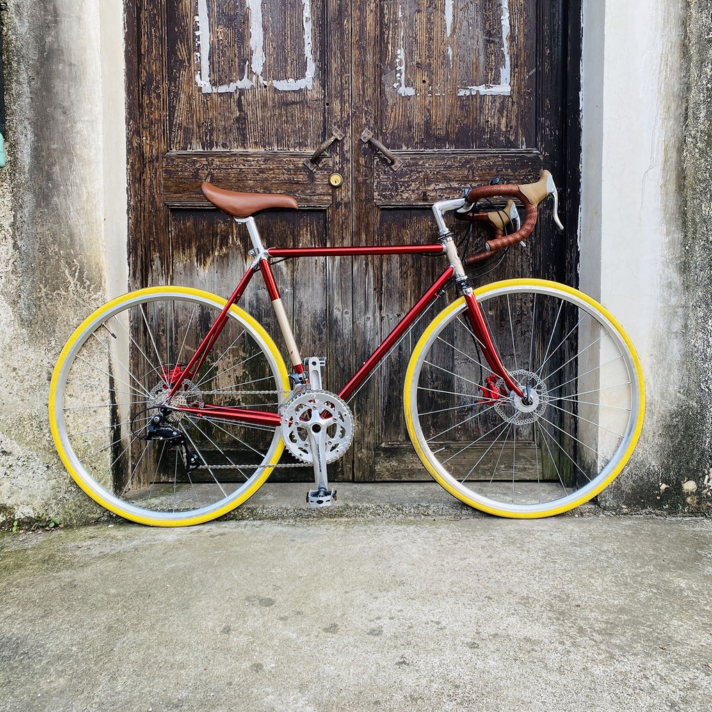 Road Bike 650C 700C Reynolds 525 Chrome Molybdenum Steel CommuterBike With Llug Customize Frame ...