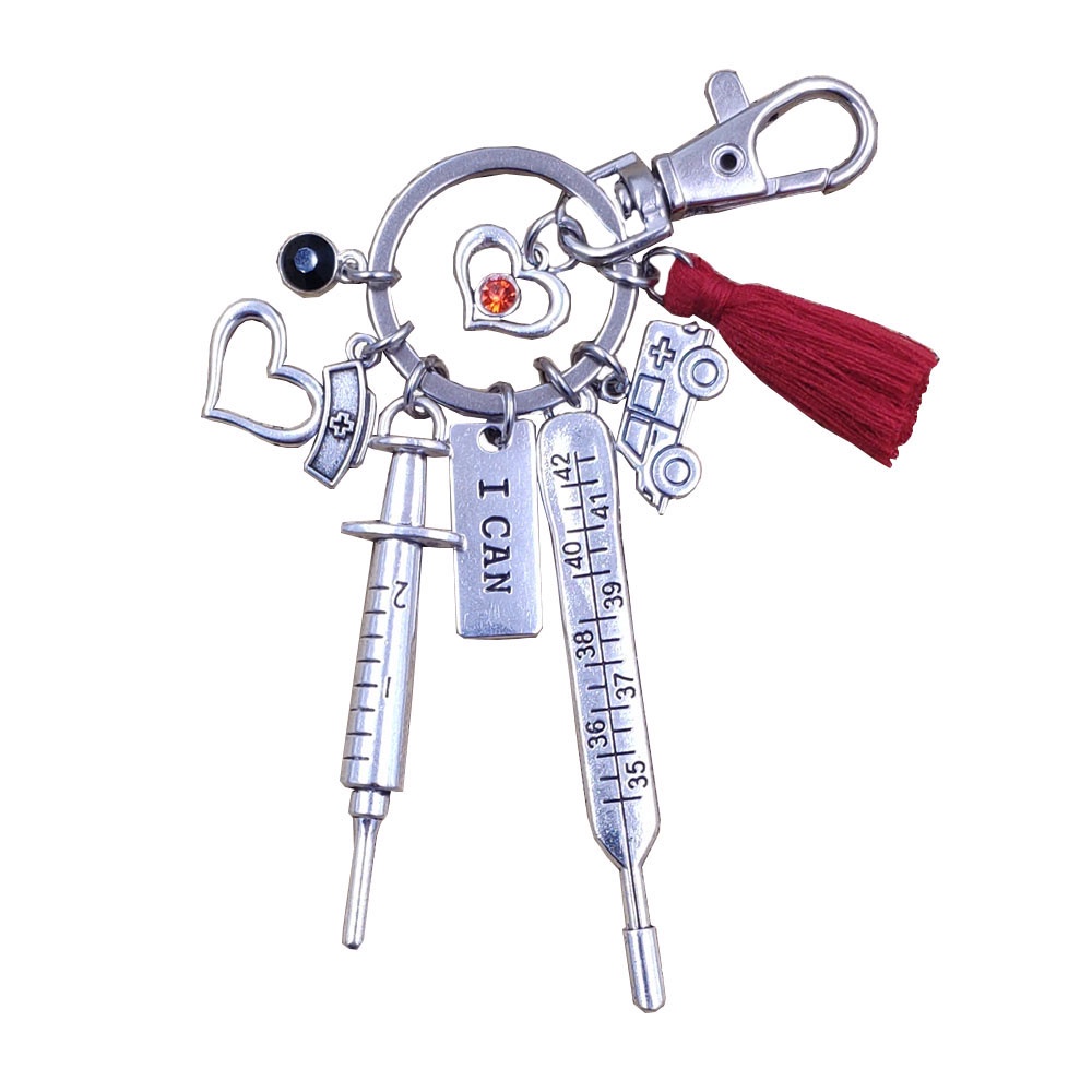 Engraved I Can Blessed Never Give Up Needle Syringe Thermometer Nurse ...