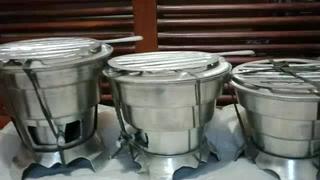 charcoal stove(kalan de uling) aluminum alloy small ,medium size,and ...