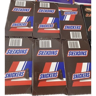 Snickers Box 24x50g /Mars Box 24x51g /KitKat Chunky Box 12x38g / Twix ...
