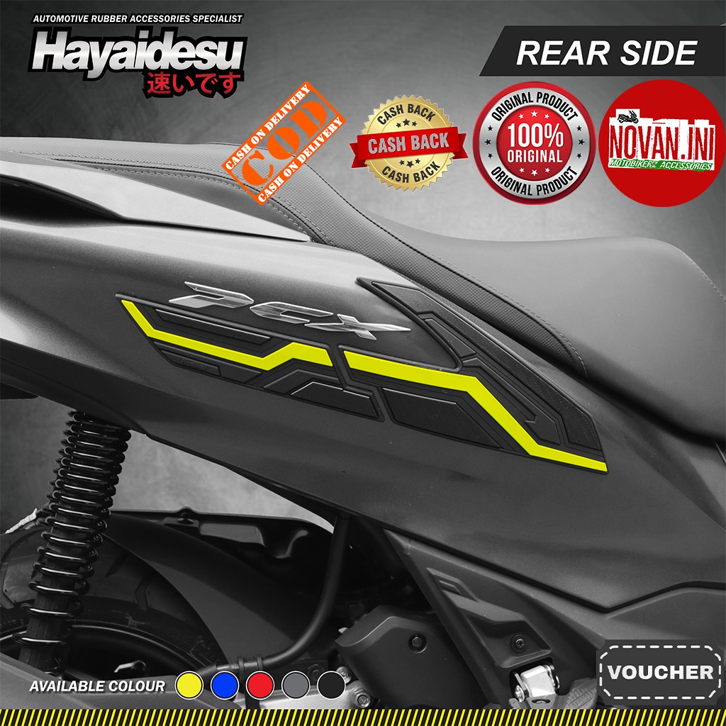 Honda PCX 160 Body Protector REAR SIDE Cover-HAYAIDESU | Shopee Philippines