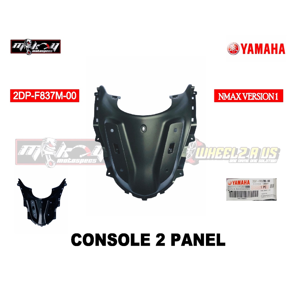 YAMAHA GENUINE CONSOLE 2 PANEL FOR NMAX VERSION 1 (2DP-F837M-00 ...