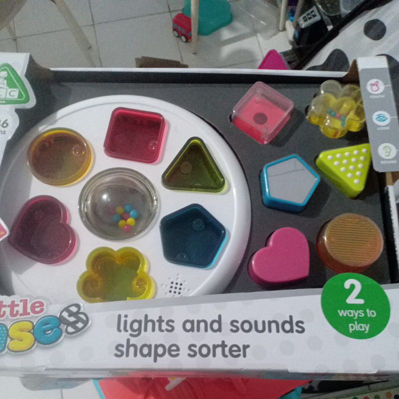 Little Senses Lights And Sounds Shape Sorter | Shopee Philippines