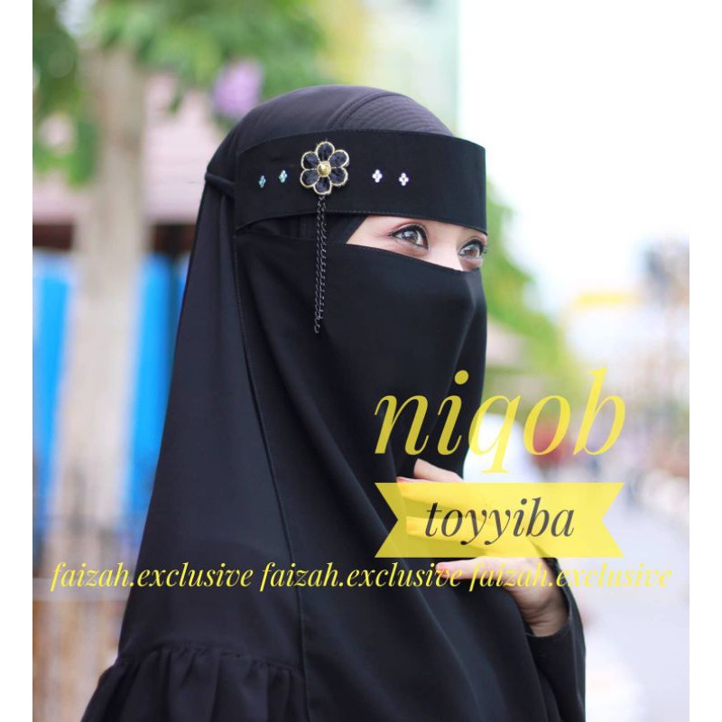 NIQOB BANDANA/NIQAB TOYYIBA | Shopee Philippines