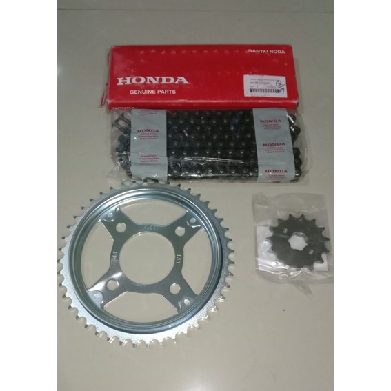 Honda Genuine chain and sprocket set for GTR150 / Winner X 150 [ can be ...