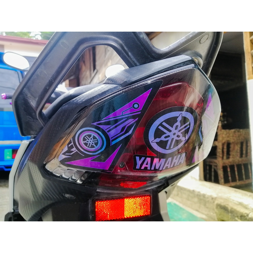 Mio 125i Tail Light sticker Design | Shopee Philippines