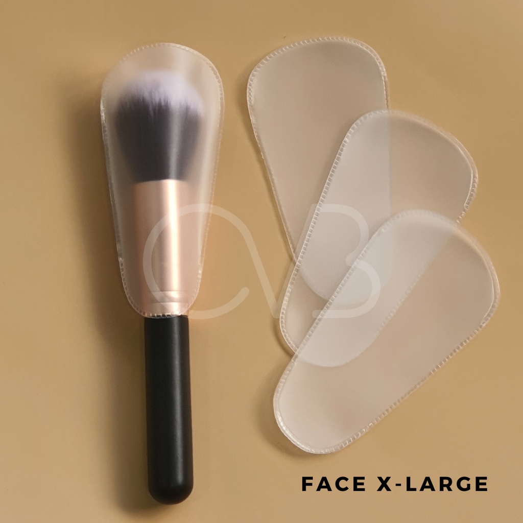 TOP! EVA 3pcs/pack XL Large Medium Small Professional Makeup Brushes ...