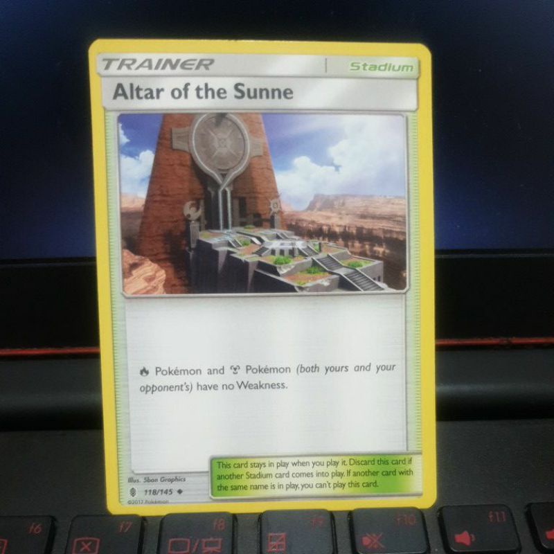 Altar of the Sunne - 118/145 - Uncommon Sun & Moon: Guardians Rising ...