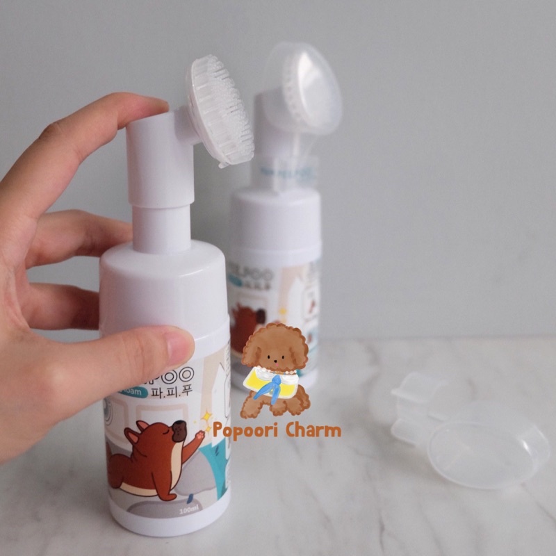 Popoori PAW PEE POO / Dog cat foot cleaner / Paws Cleaning / Foam ...
