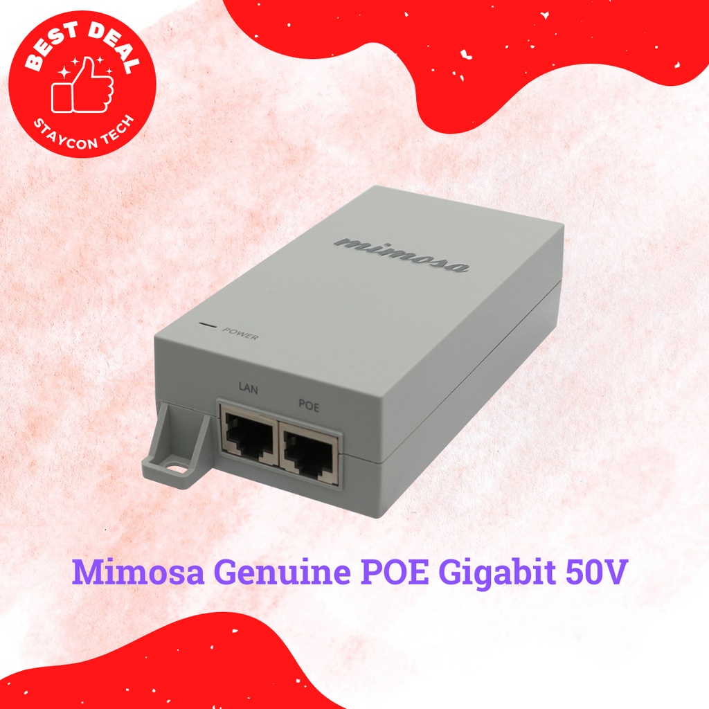 Mimosa POE Gigabit for C5X, C5C, A5x and B5C | Shopee Philippines