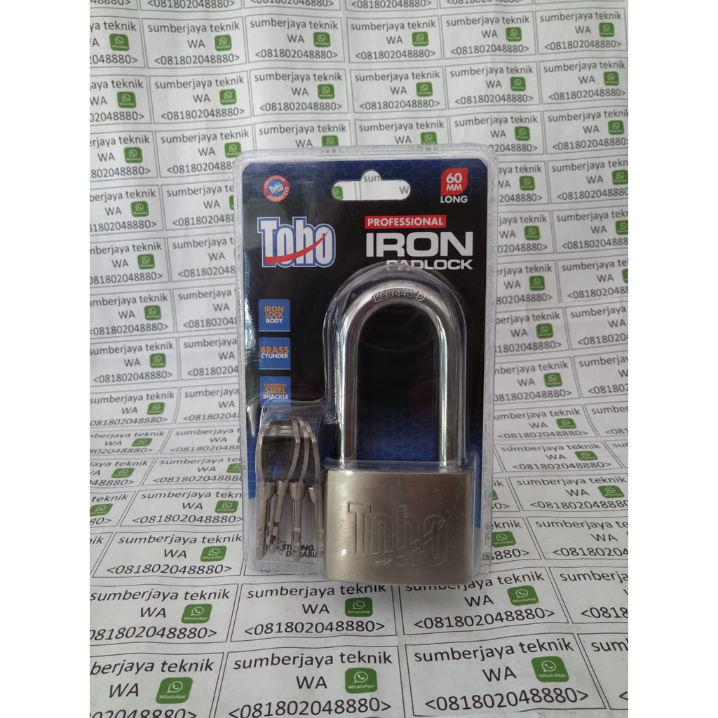 Toho Padlock 60mm Long Neck | Shopee Philippines