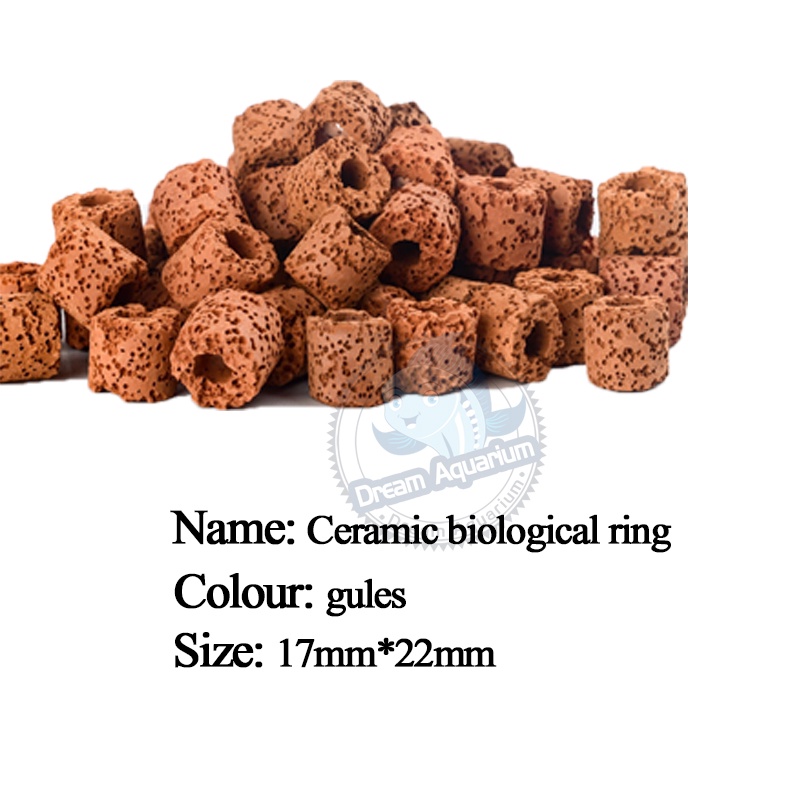 CERAMIC Lava RINGS Filter MediaHigh Efficiency Bio Filter Bacteria ...