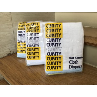 12 pcs Curity Gauze Lampin / Curity Gauze Baby Cloth Diaper | Shopee ...