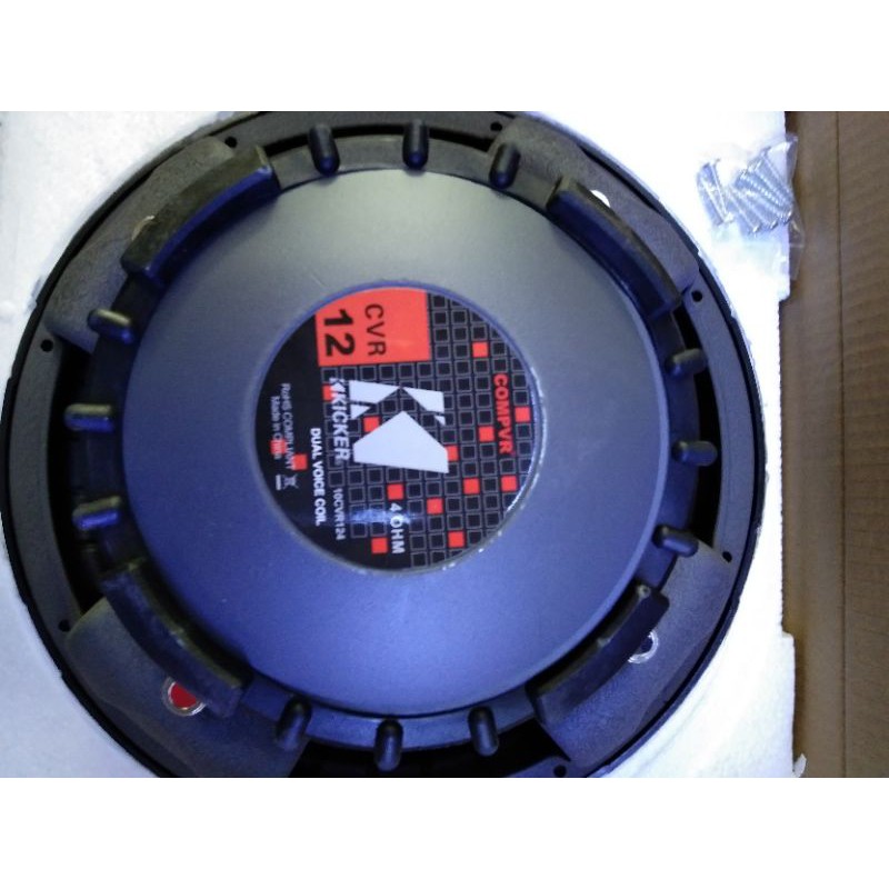 Kicker Subwoofer CVR 12 | Shopee Philippines
