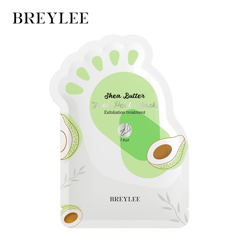 BREYLEE Shea Butter Foot peel mask Easily Exfoliate Dead Skin ...