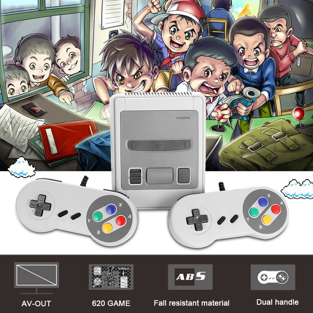 Retro Game Console Super Mario Mini SFC Classic Games Collection Built ...