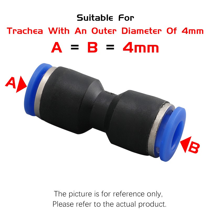 Pneumatic Fitting Hose Quick Connector Pu Pg Water Fittings 4mm 6mm 8mm ...