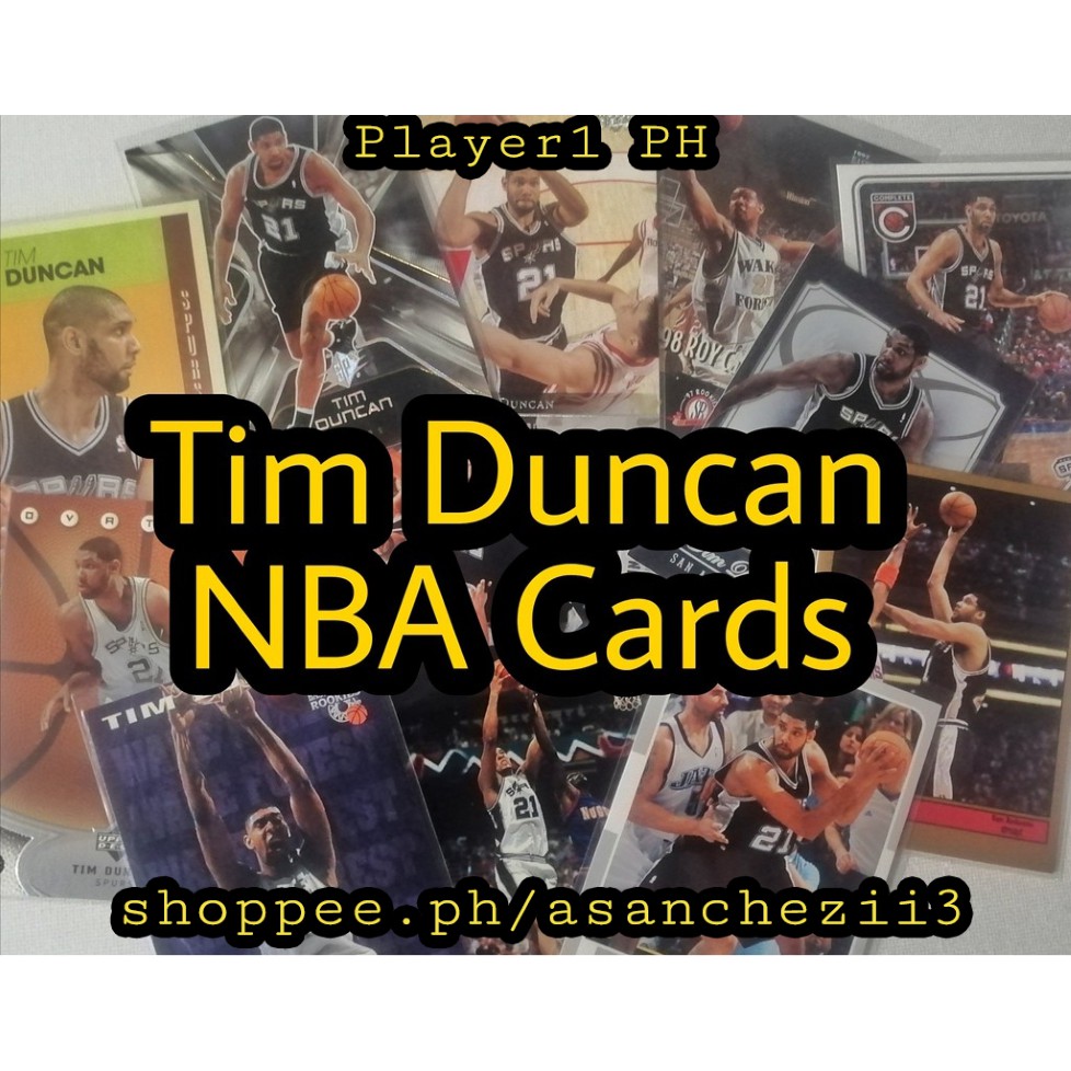 Tim Duncan NBA Card | Check Variations | Instant Collection | Restock ...