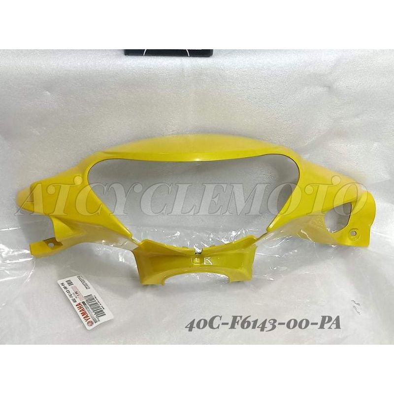 YAMAHA UPPER 1 COWLING/FRONT COVER YELLOW FOR MIO SPORTY/SOULTY ...