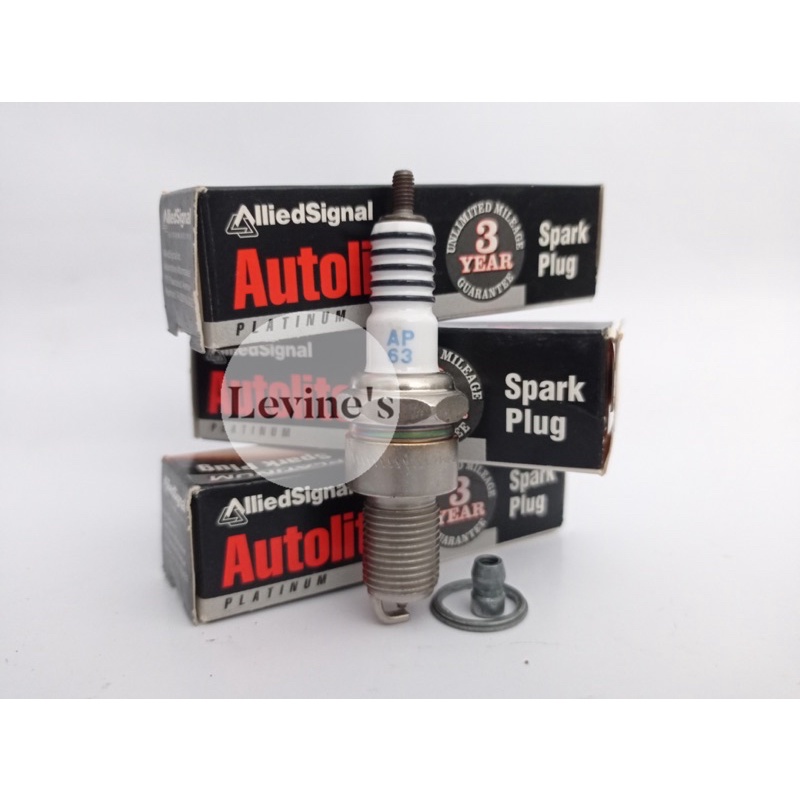 Autolite 63 65 double platinum spark plugs car spark plugs motorbike spark plugs 21mm ring key ...
