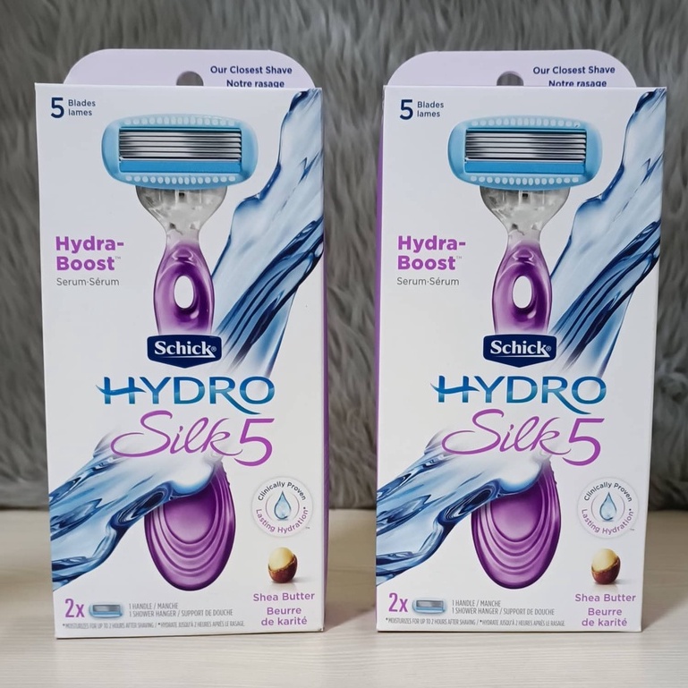 Schick Hydro Silk 5 Women's Razor (1 Razor Handle with 2x Blade refill ...