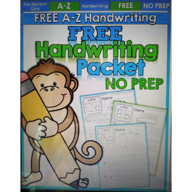 Alphabets Handwriting Packet | Shopee Philippines
