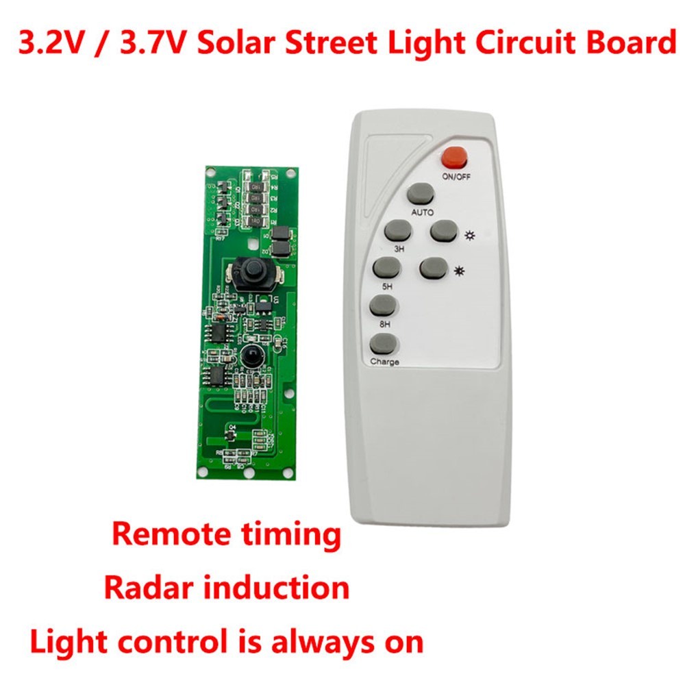 Solar Light Remote Control Street Switch Microwave Radar Body Induction ...