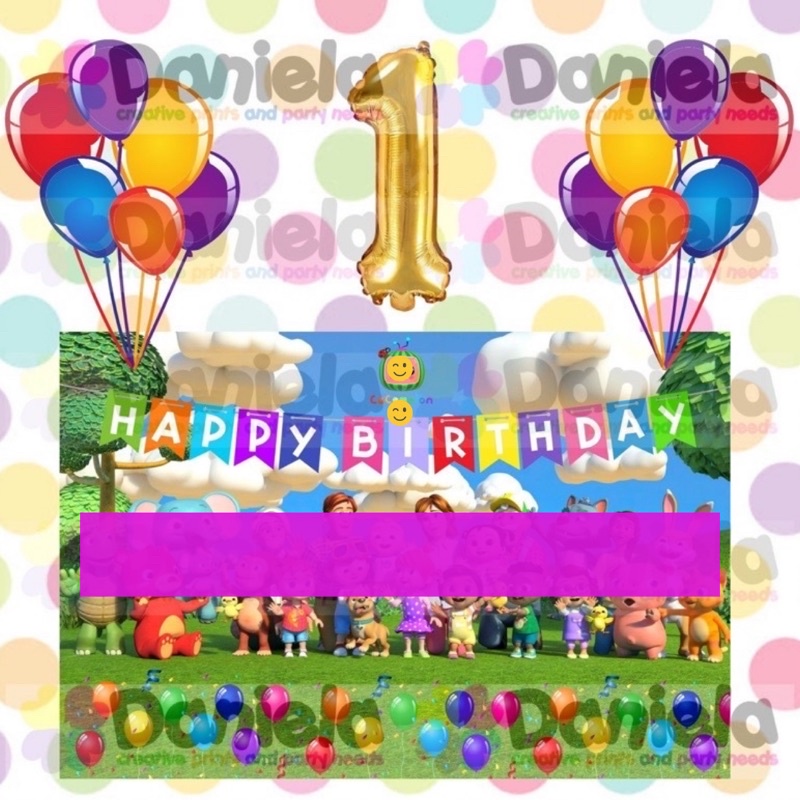 Coco watermelon Full Character Design Decoration Party Det A (Balloon ...