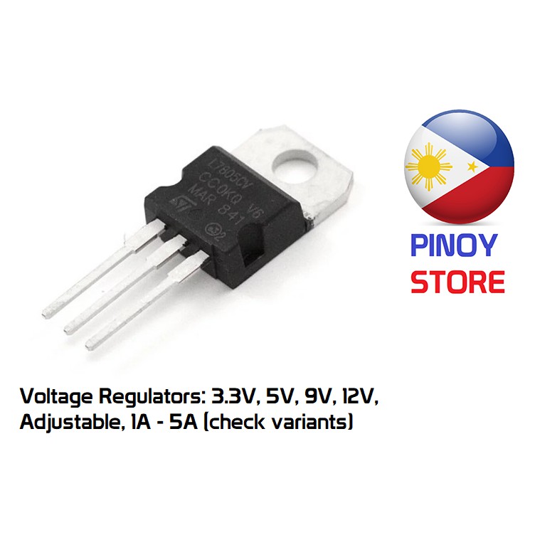Regulator 7805 LM7805 LM7806 LM7809 LM7812 LM317 LM338 LM1117 L7805CVV ...
