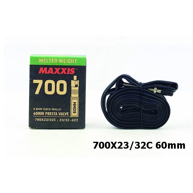 (Per Piece) Maxxis Bicycle Inner Tube 700 23/32C 48mm/60mm/80mm 33/50 ...