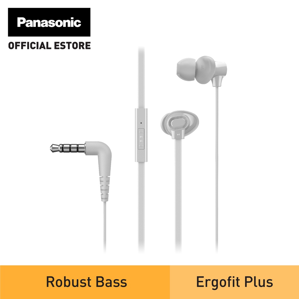 Panasonic In-Ear Headphones RP-TCM130E | Shopee Philippines
