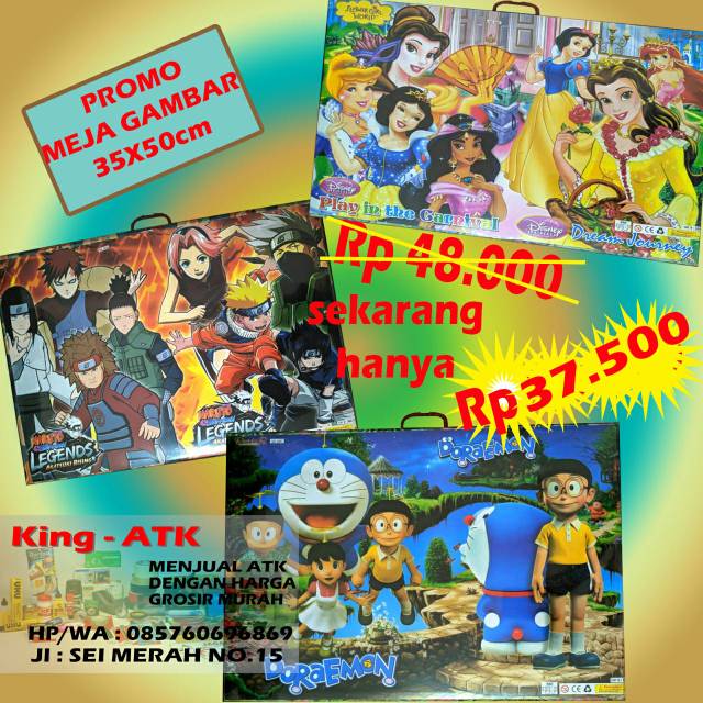 KAYU Wooden folding writing desk/pictures of children's cartoon ...