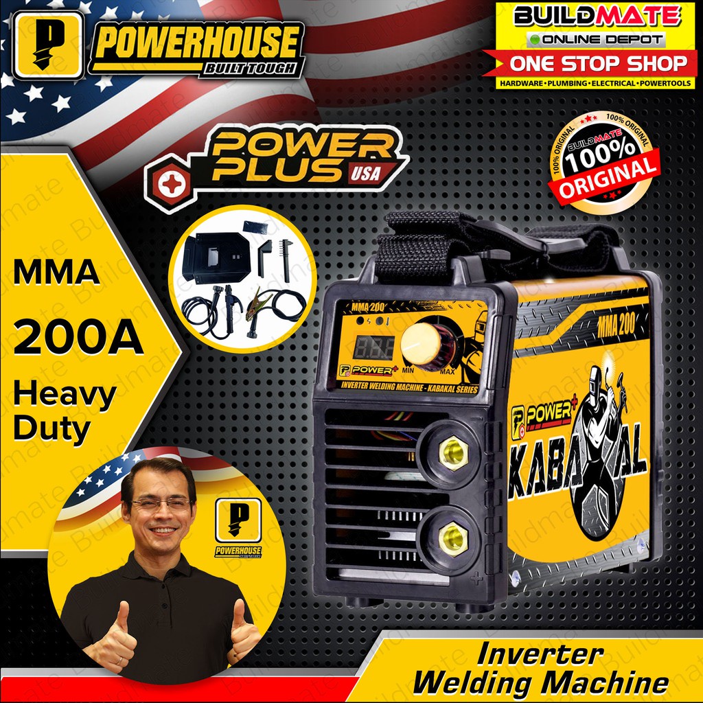 POWERHOUSE Powerplus KABAKAL | SPARX ARC MMA TIG Portable Inverter Welding Machine 200A | 300A ...