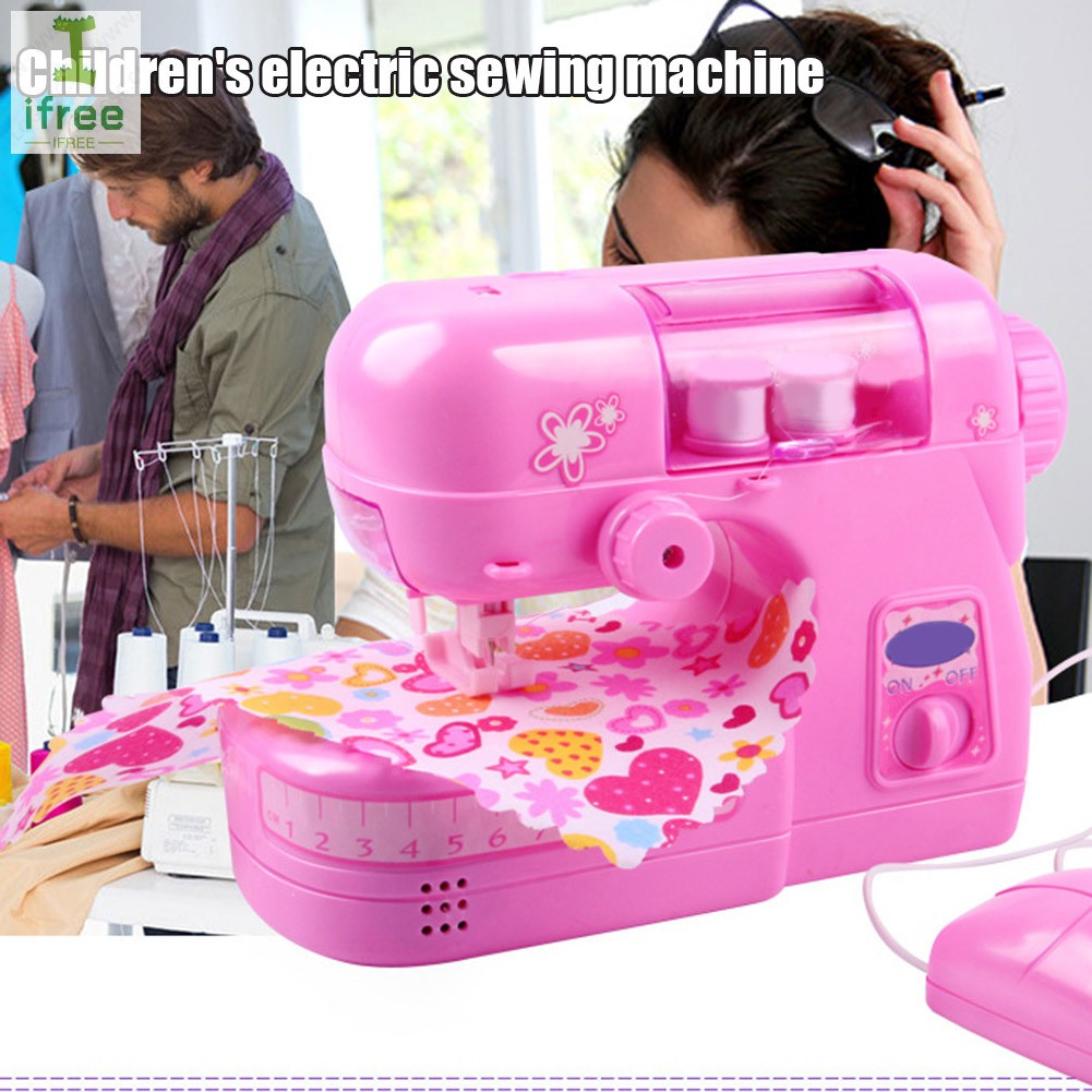 Children Sewing Machine Small Electric Kids Sewing Machine Home Toys ...