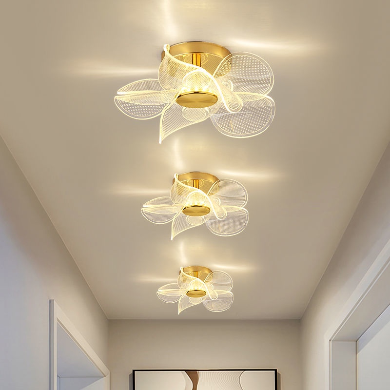 Nordic Bulb Light Aesthetic Corridor Lights Living Room Ceiling Light ...