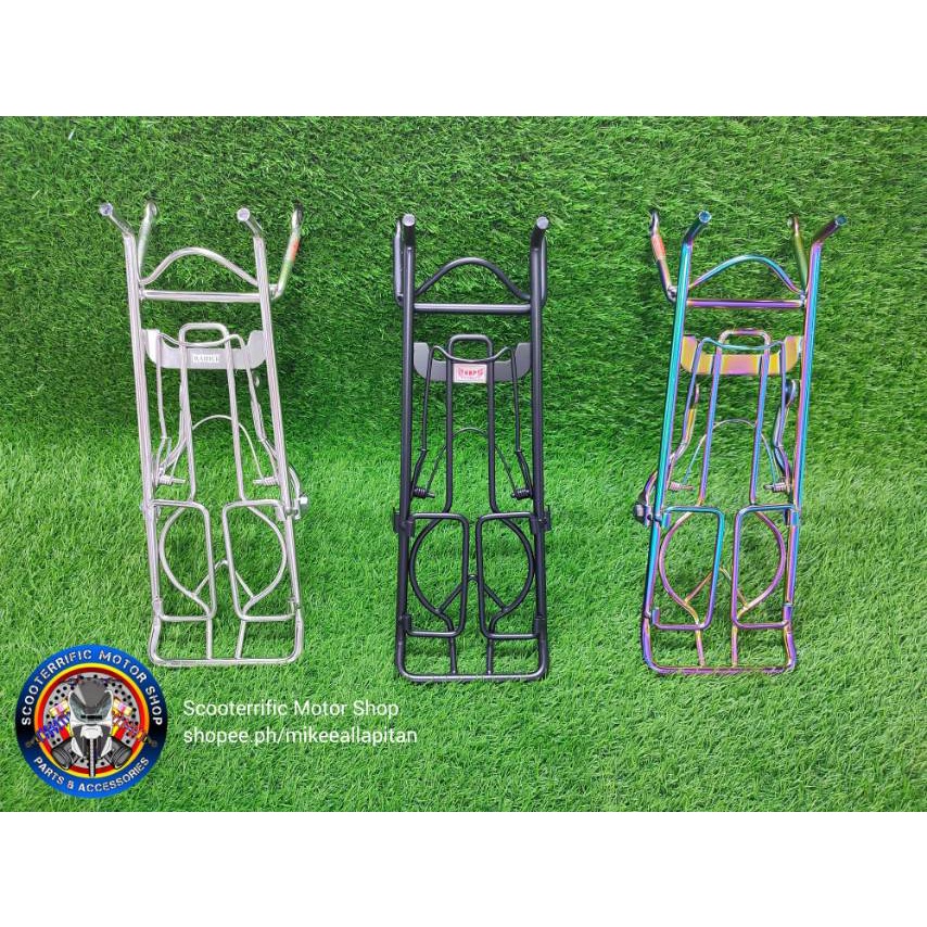 SUZUKI RAIDER CARB STEP GRILL - CHROME / TITANIUM / BLACK | Shopee ...