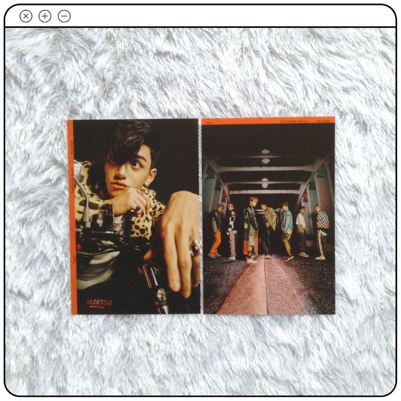 Wayv POSTCARD ALBUM - KICK BACK (HITCAKER VER) | Shopee Philippines