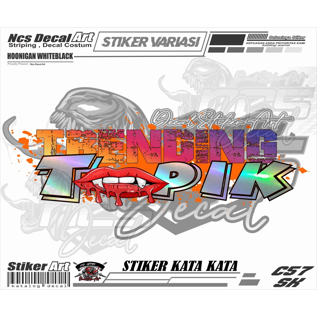 Words Sticker Words Car Sticker Variation Glass Side Body Words Truck ...