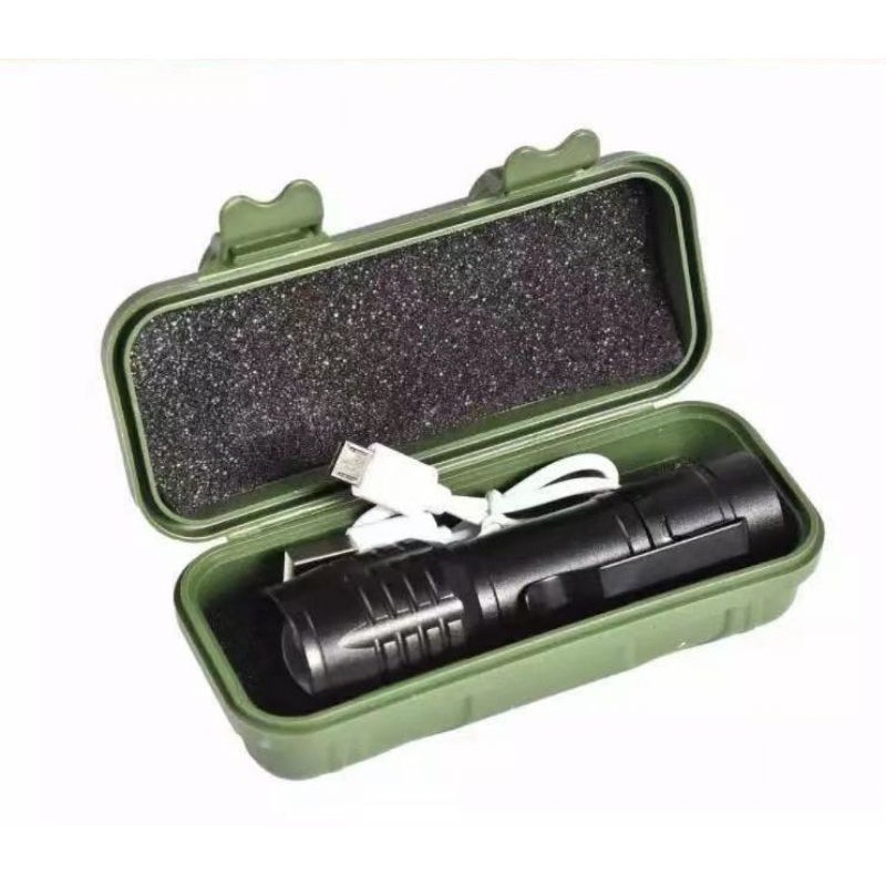 GO YQ xpe+police cree mini led flashlight rechargeable waterproof usb ...